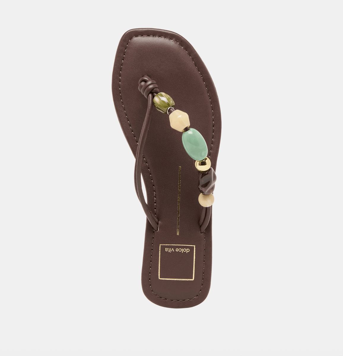 DOLCE VITA CELY DARK BROWN SANDAL Shoe Main & Taylor Shoes